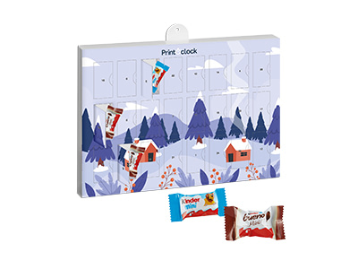 Calendrier de l'Avent Publicitaire Personnalisé Kinder