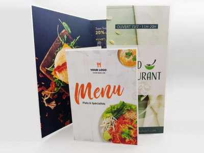 Menu Restaurant Plastifié | Impression, Pas Cher| PRINTOCLOCK
