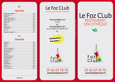 Créer menu de restaurant : exemple et modèles de création menus de ...