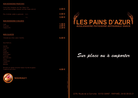 Créer menu de restaurant : exemple et modèles de création menus de ...