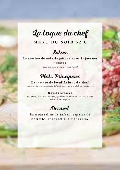 Créer Menu de Restaurant & Carte | Création En Ligne, Gratuit & Facile ...
