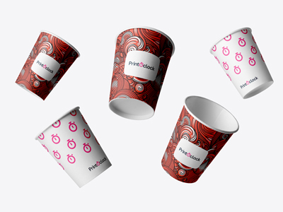 Gobelet Jetable Personnalisé [Personnalisable, Pas Cher] PRINTOCLOCK