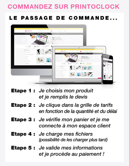 Conseil pour passer commande d'impressions en ligne | PrintOclock