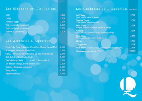 Créer menu de restaurant : exemple et modèles de création menus de ...